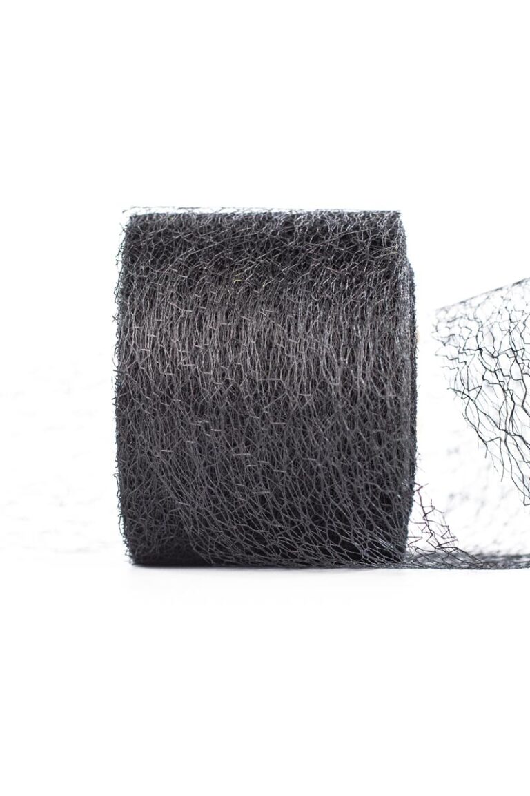 Netzband, schwarz, 70 mm breit günstig kaufen bei Geschenkband Discount